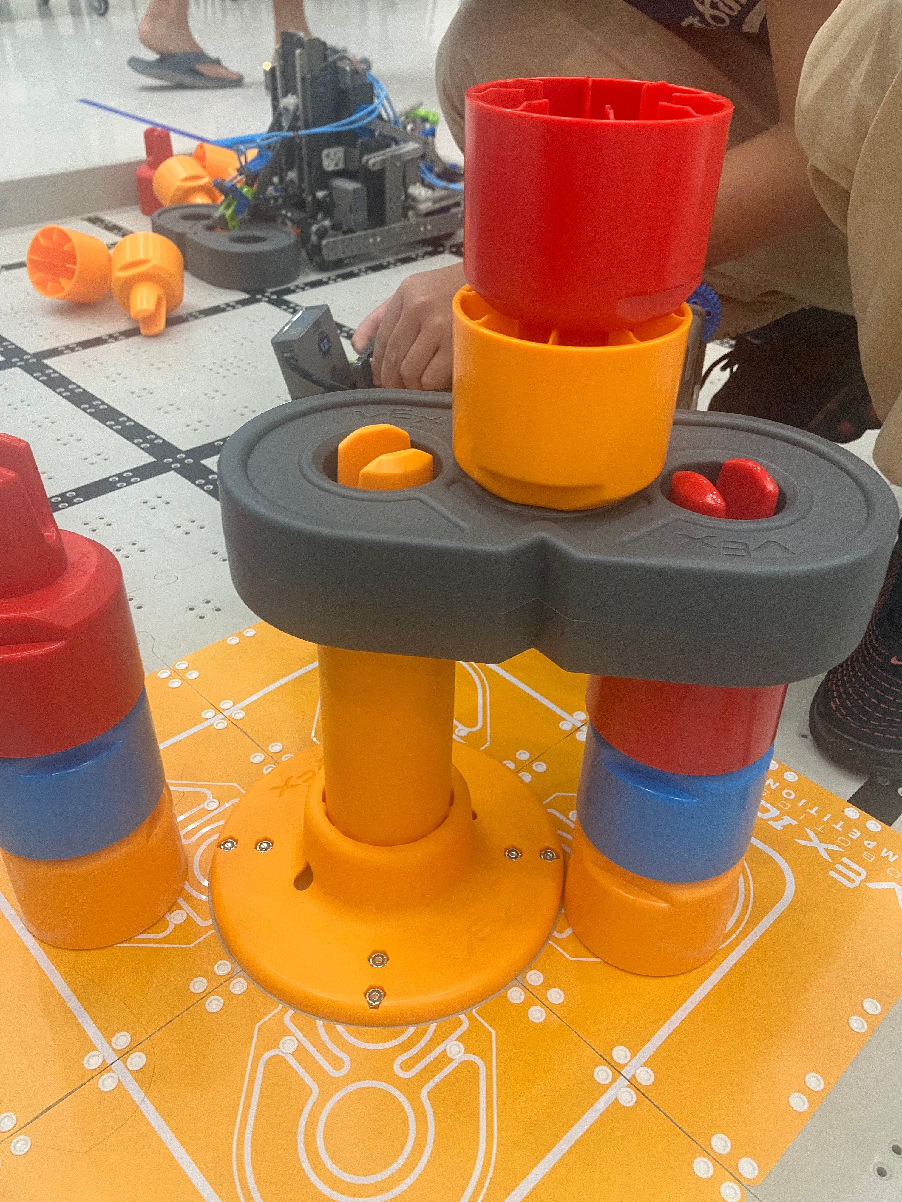 2717: Interaction between Beam, Floor goal and Standoff Goal : Robot Events