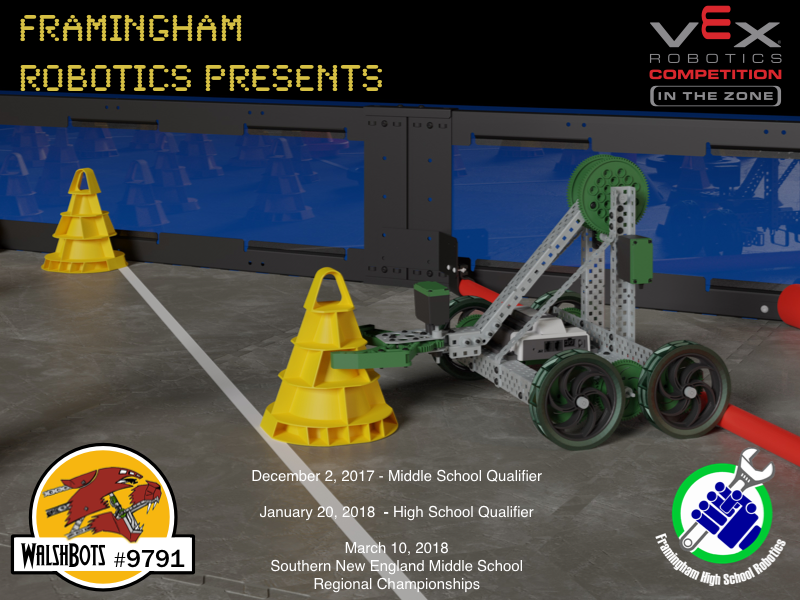 Framingham In The Zone High School Qualifier : Robot Events