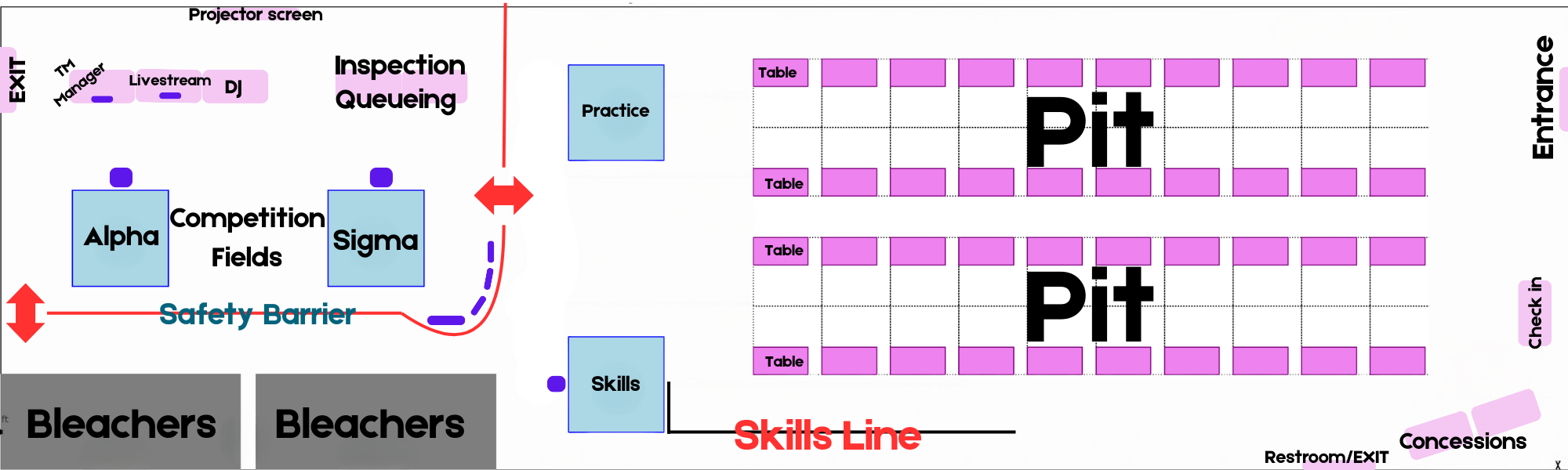 1x Robotics Presents: Meta in the Making at PWC Fairgrounds : VEX V5 ...