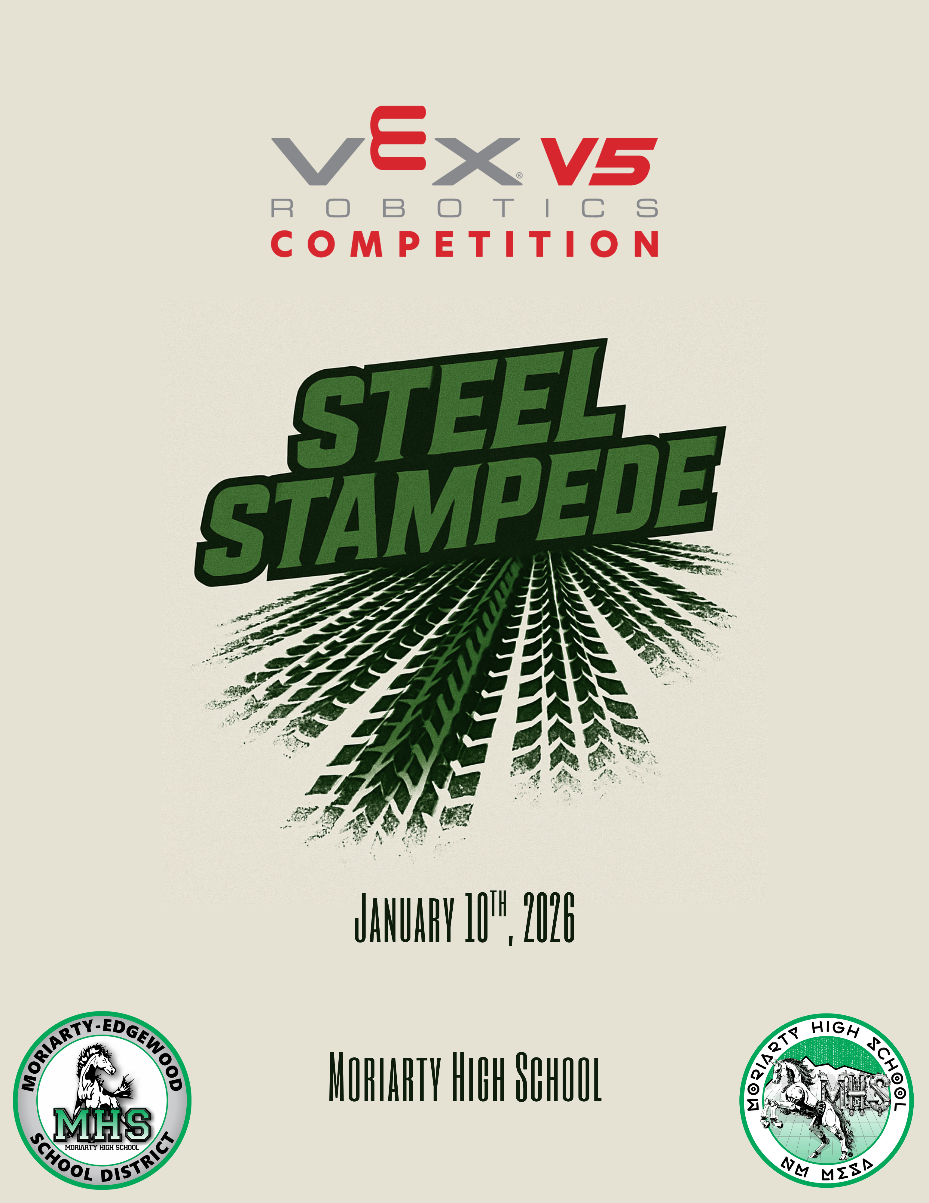 The Steel Stampede VEX V5RC Push Back Tournament : VEX V5 Robotics ...